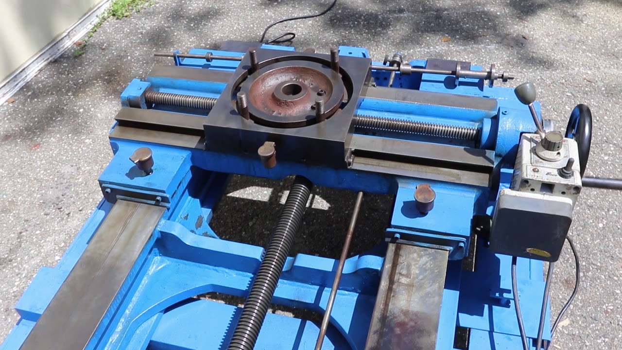 Mill Milling Machine X Y 2 Axis Power Feed Portable Mobile Unit - YouTube