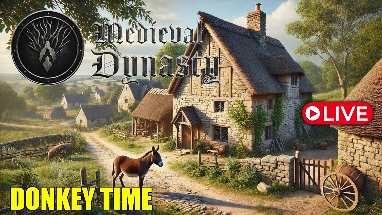 Donkey Time | Medeival Dynasty - YouTube