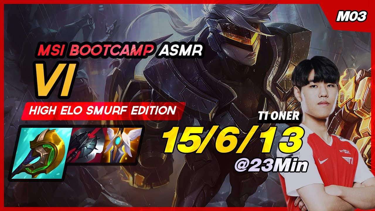 T1 Oner Vi vs Kayn ASMR | Challenger Vi Jungle | MSI Bootcamp 2023 ASMR ...