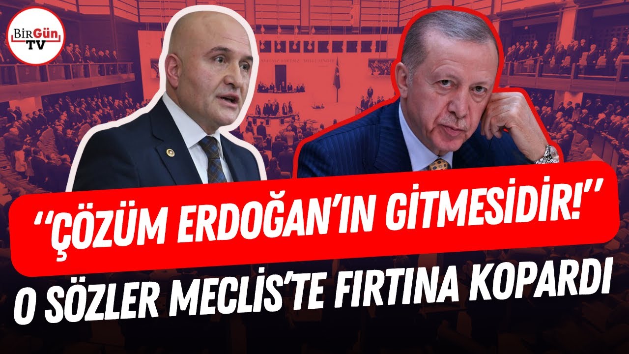 Erhan Usta Meclis’te zehir zemberek sözler söyledi: “TEMEL SORUN ...
