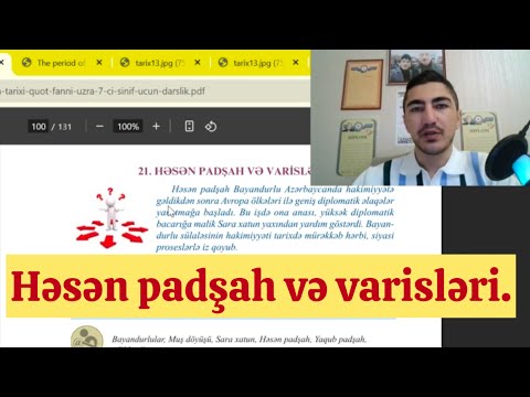 Ağqoyunlu dövləti.Azərbaycan tarixi.                       Təbriz Əşrəfli