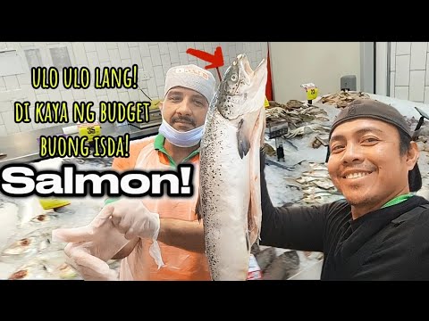 SALMON! Ulo ulo lang di kaya ng budget buong isda! (Buhay OFW) - YouTube