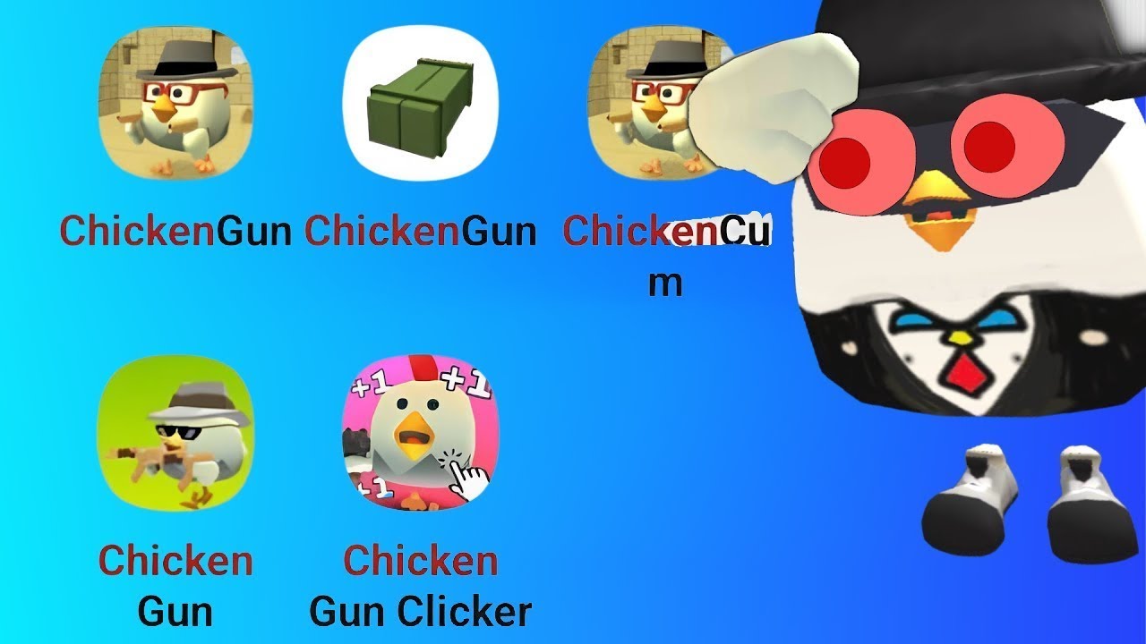 CHICKEN GUN Секретные советы и подсказки - YouTube