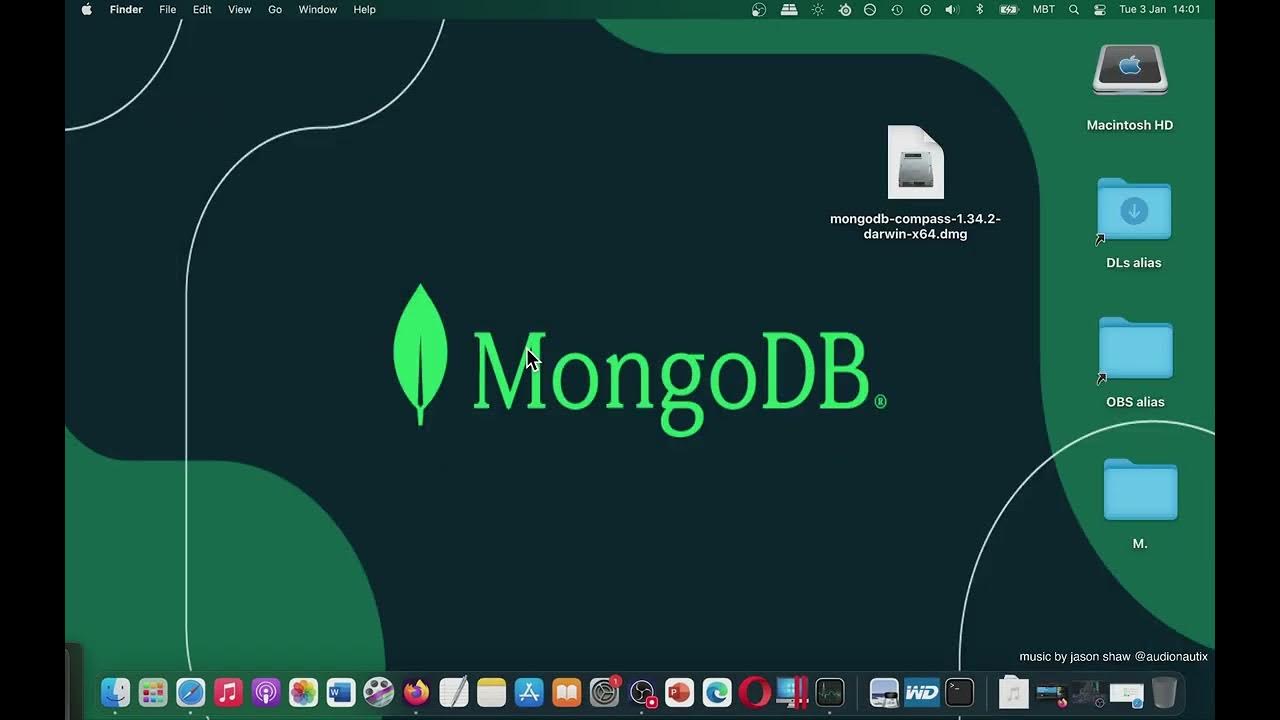 MongoDB Compass on MAC OS (download + install) - YouTube