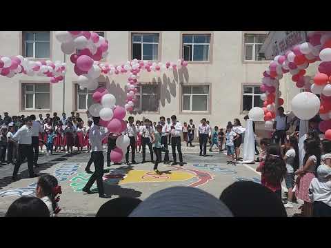 Şamaxı rayon M.Ə.Sabir qəsəbəsi - Son zəng - mohtesem reqs