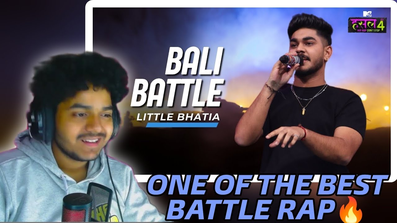 Bali Battle | Little Bhatia | MTV Hustle 4 REACTION 🔥 @KaanPhodMusic ...