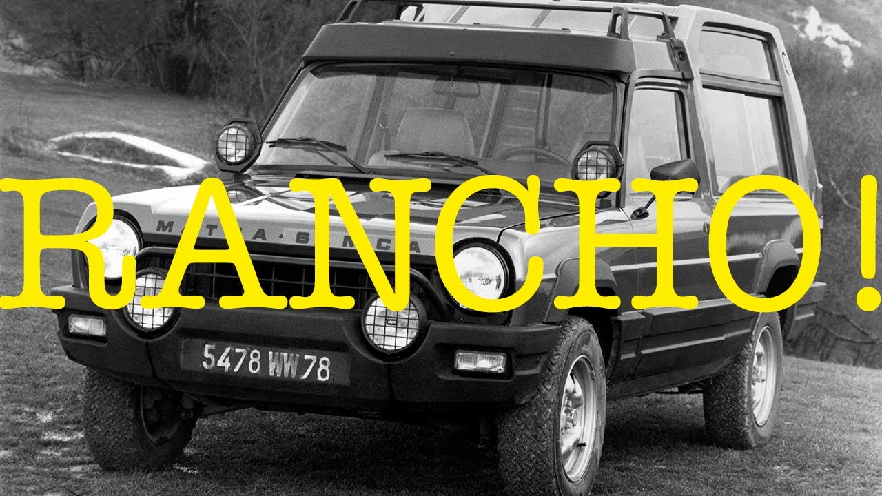 (Talbot) Matra-Simca Rancho – Original Film Footage - YouTube