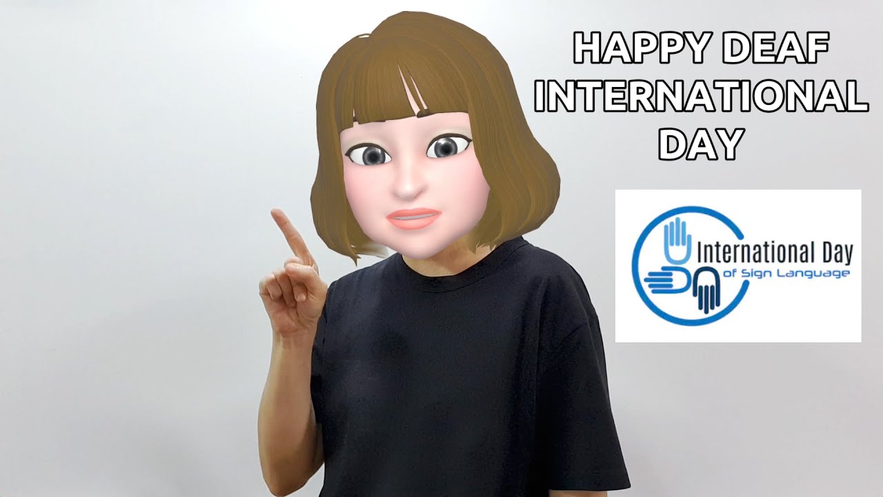 American Sign Language (ASL) Lesson: Happy Deaf International Day - YouTube