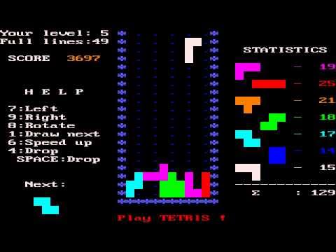 Original Tetris for PC - Gameplay - YouTube