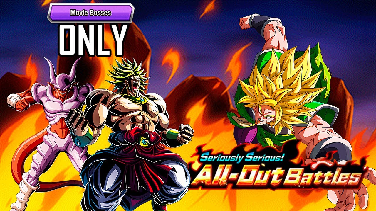 Seriously Serious! All Out Battles - Stage 5: Vs Broly - Movie Bosses ...