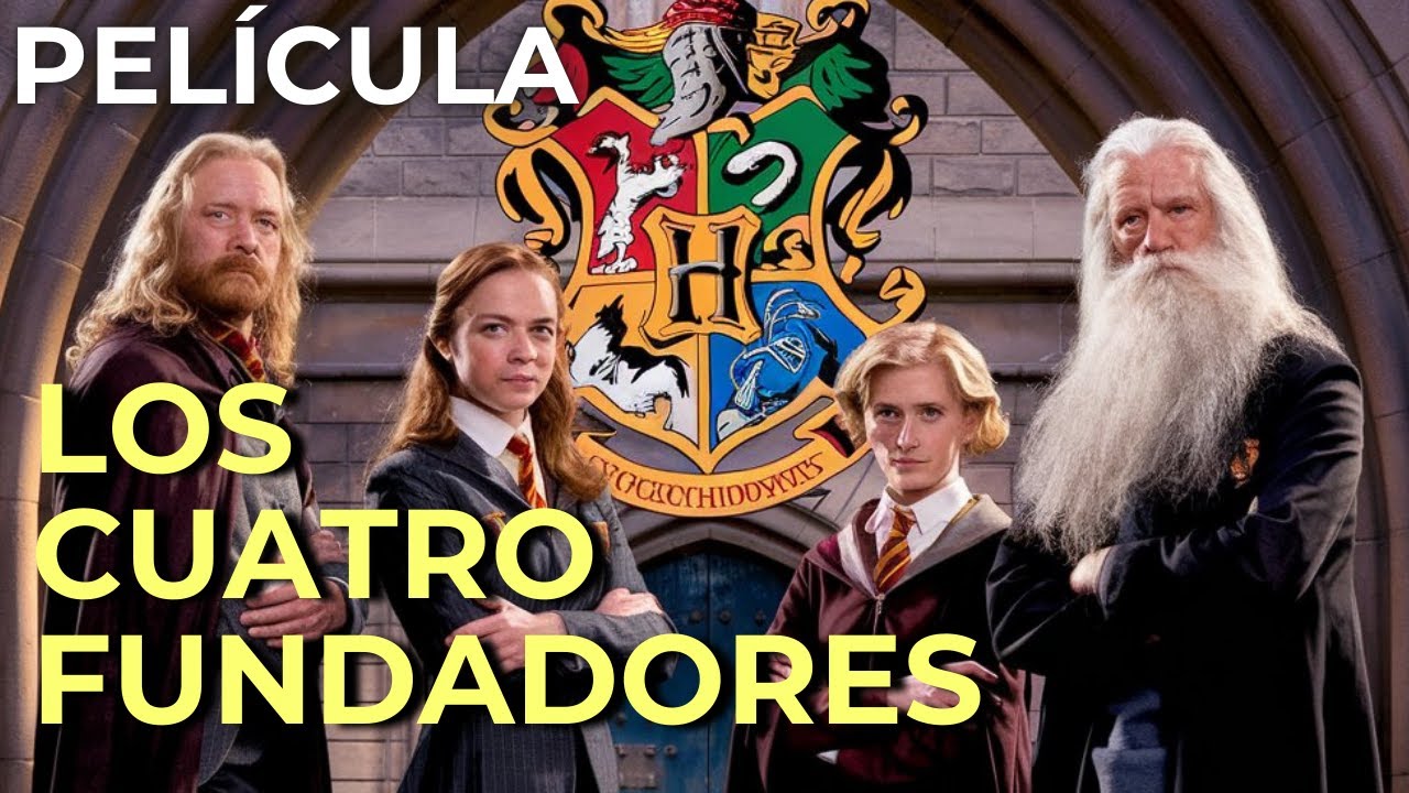 Los 4 fundadores de Hogwarts | PELÍCULA COMPLETA por FANS - Harry ...