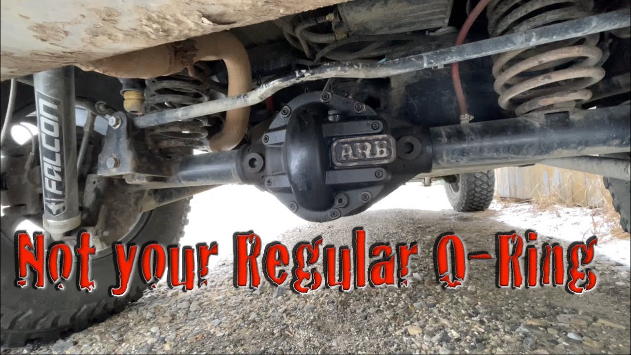 ARB DIFFERENTIAL COVER O-Ring Size - YouTube