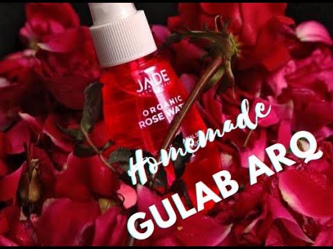 Rose Water🥀|| Homemade Rose Water🌊|| Gulab Arq⚘|| Anam Asif🤩 - YouTube