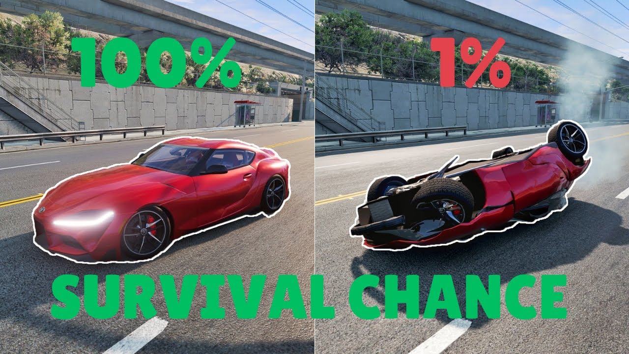 Realistic Survival Crashes #EP05 | BeamNG.drive - YouTube