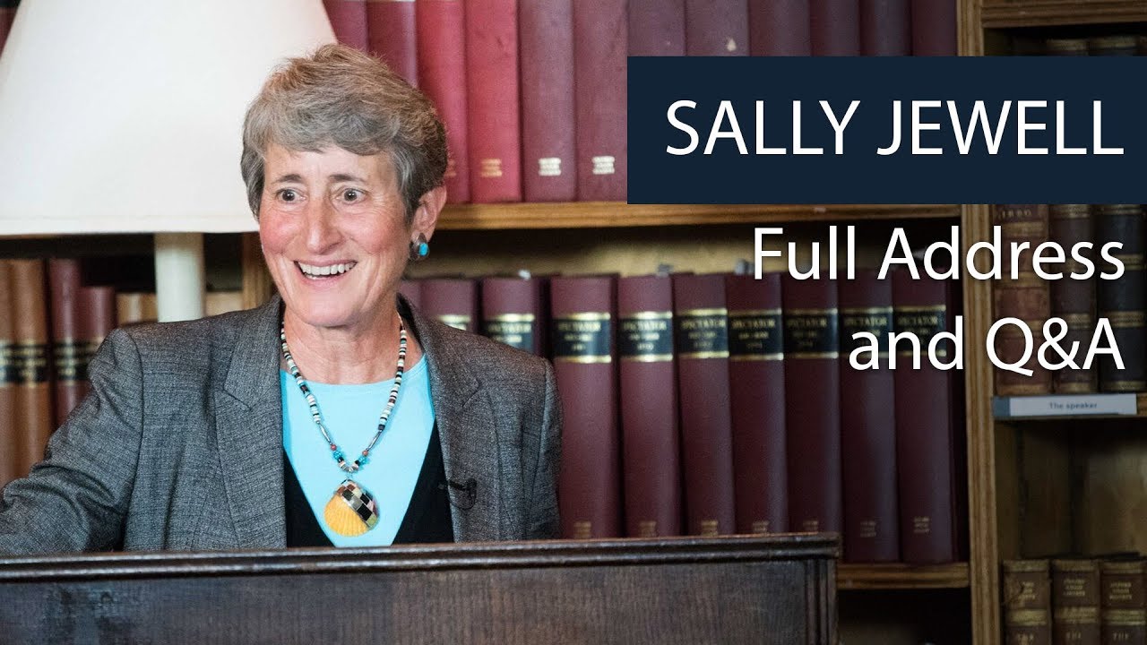 Sally Jewell | Full Address and Q&A | Oxford Union - YouTube