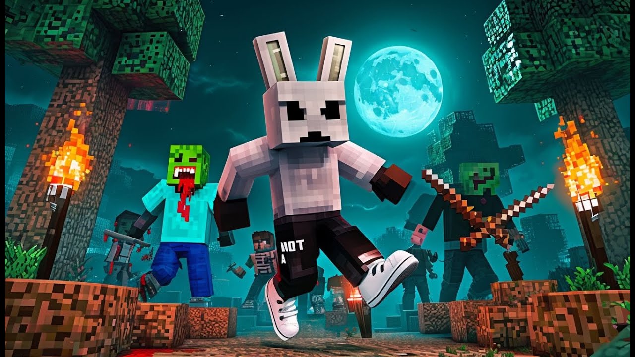 마인크래프트 좀비탈출맵 Live or Leave 시즌2 2편 - YouTube