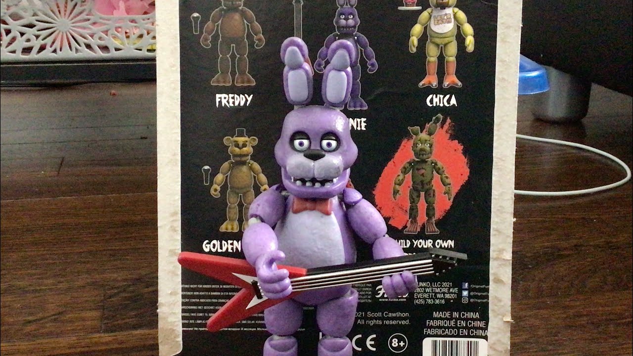 Fnaf Bonnie Figure (Backround sound) - YouTube