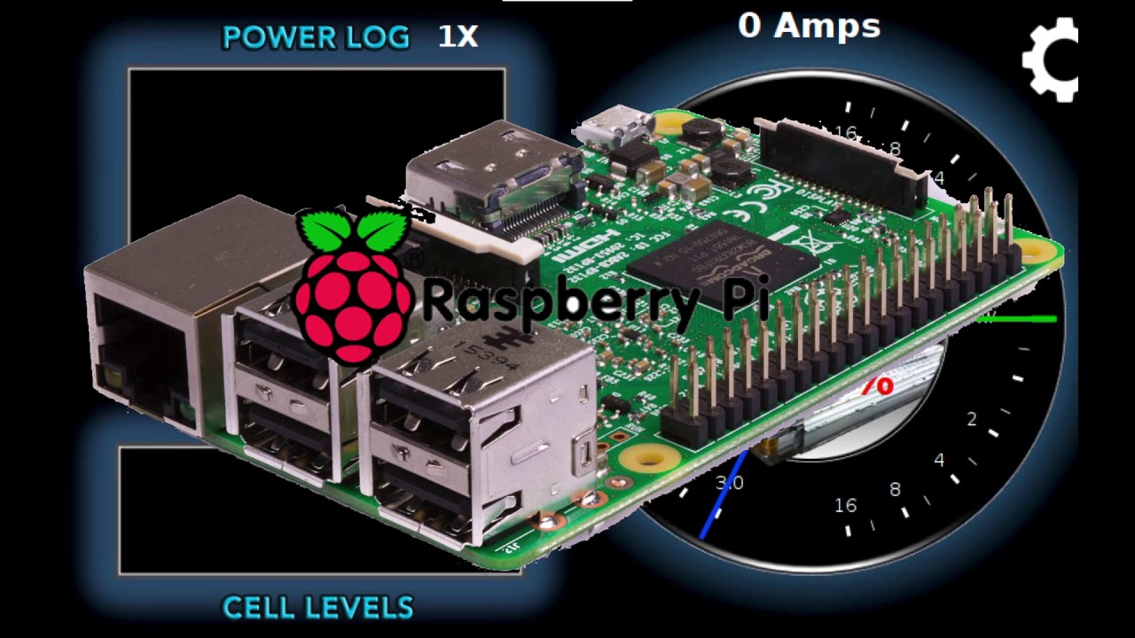 Raspberry PI Display for Tesla Model S Battery Modules - YouTube
