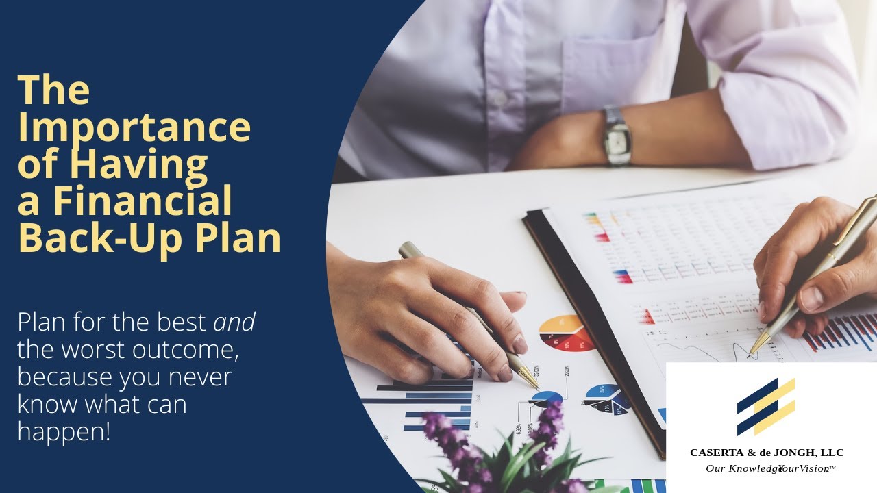 The Importance of Having a Financial Back-Up Plan - YouTube