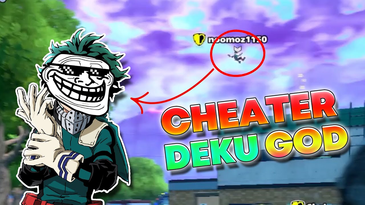 KETEMU CHEATER DEKU GA BISA MATII?!?! - YouTube