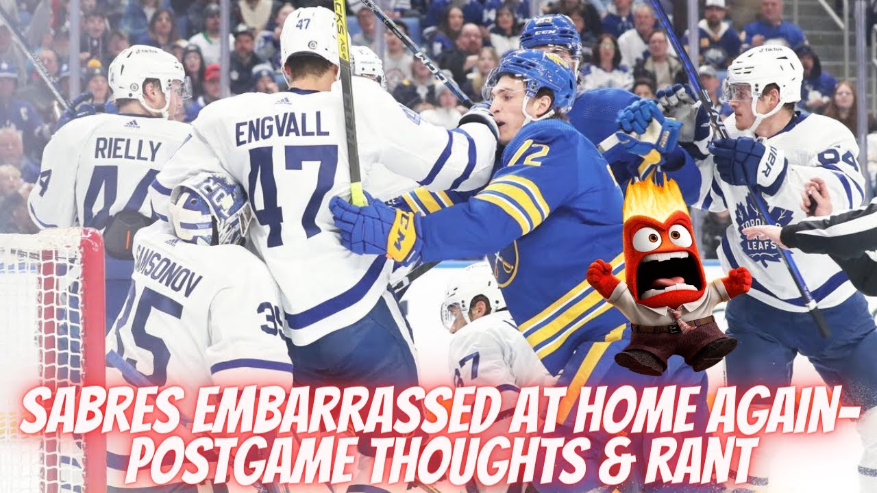 Sabres Embarrassed At Home Again - Postgame Thoughts & Rant - YouTube