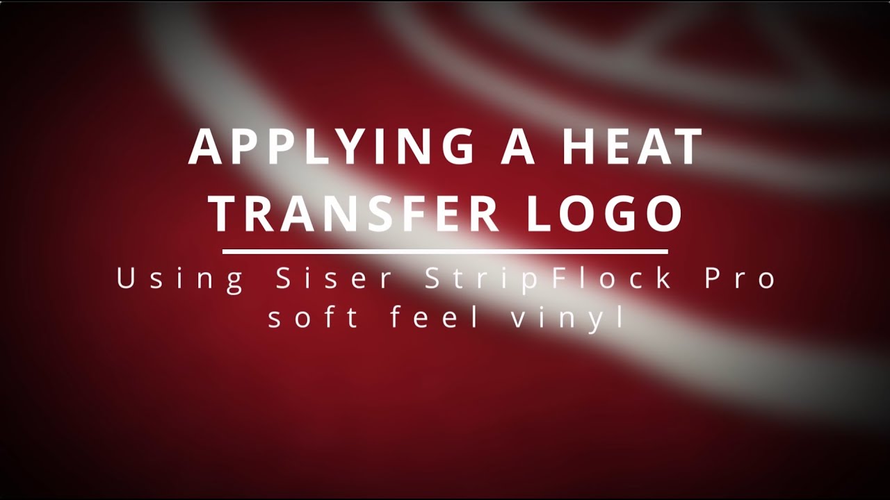 Heat Transfer Vinyl Logo on a Hockey Jersey - DIY Goalie How to - YouTube