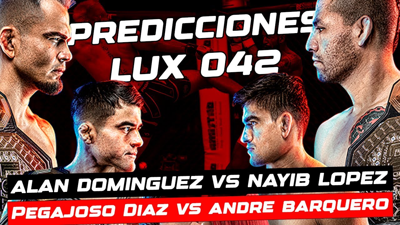 LUX 042 PREDICCIONES / Alan Domínguez 🆚 Nayib López / Saray Orozco 🆚 ...