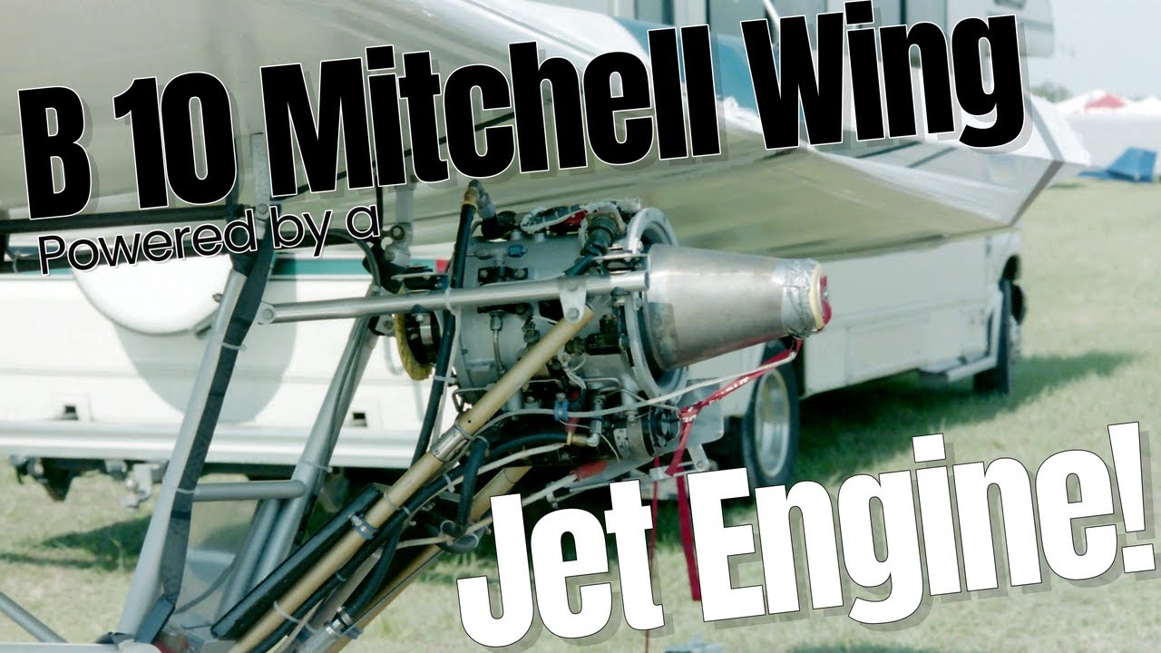 Jet Engine Ultralight Aircraft, Mitchell Wing B 10, Mitchell Wing ...