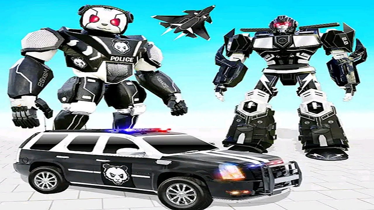 Panda Robot SUV Car Game: Fight Aliens Force | Android iOS Gameplay ...