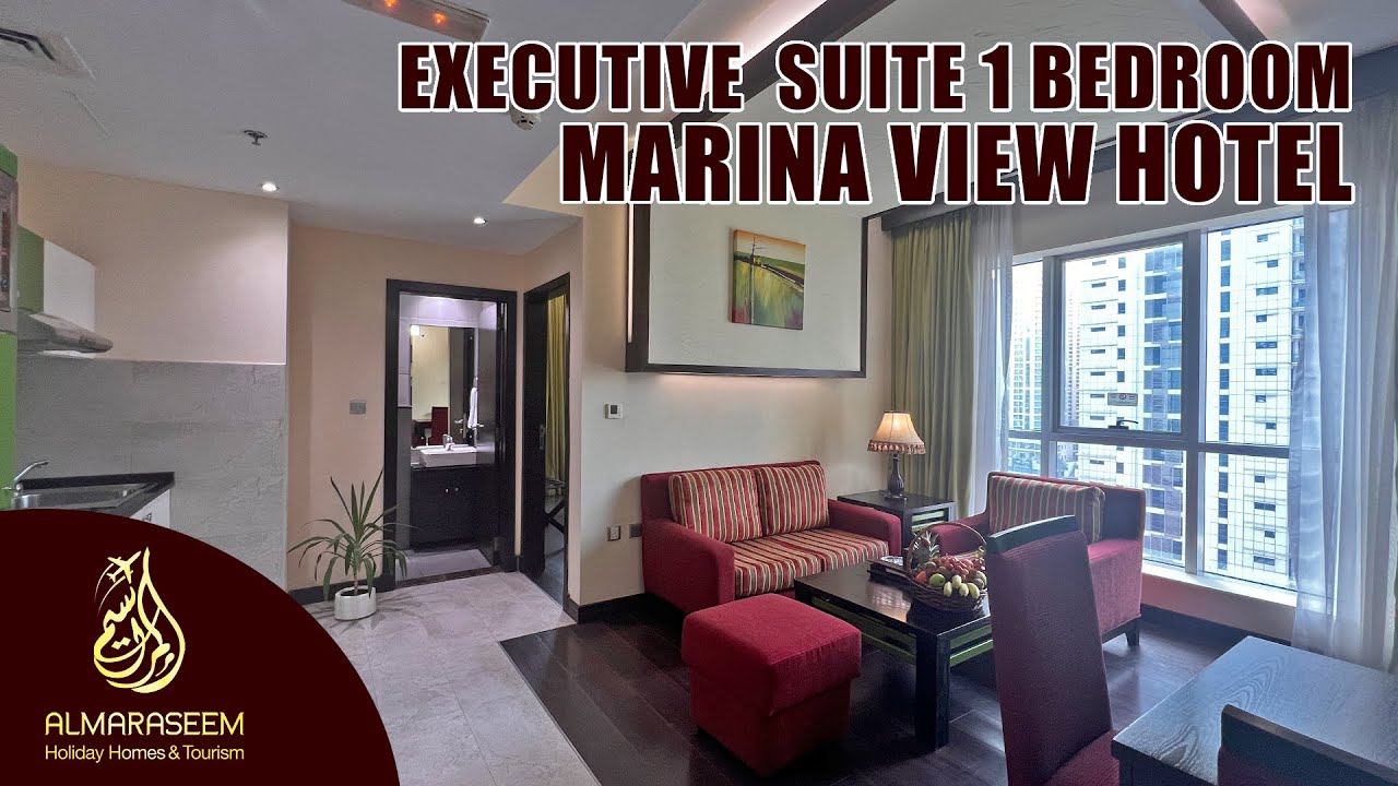 Marina View Hotel | Executive Suite 1 Bedroom - YouTube