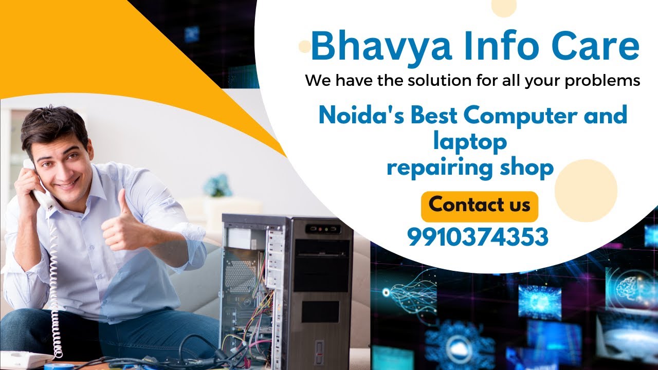 noida best computer repair shop - YouTube