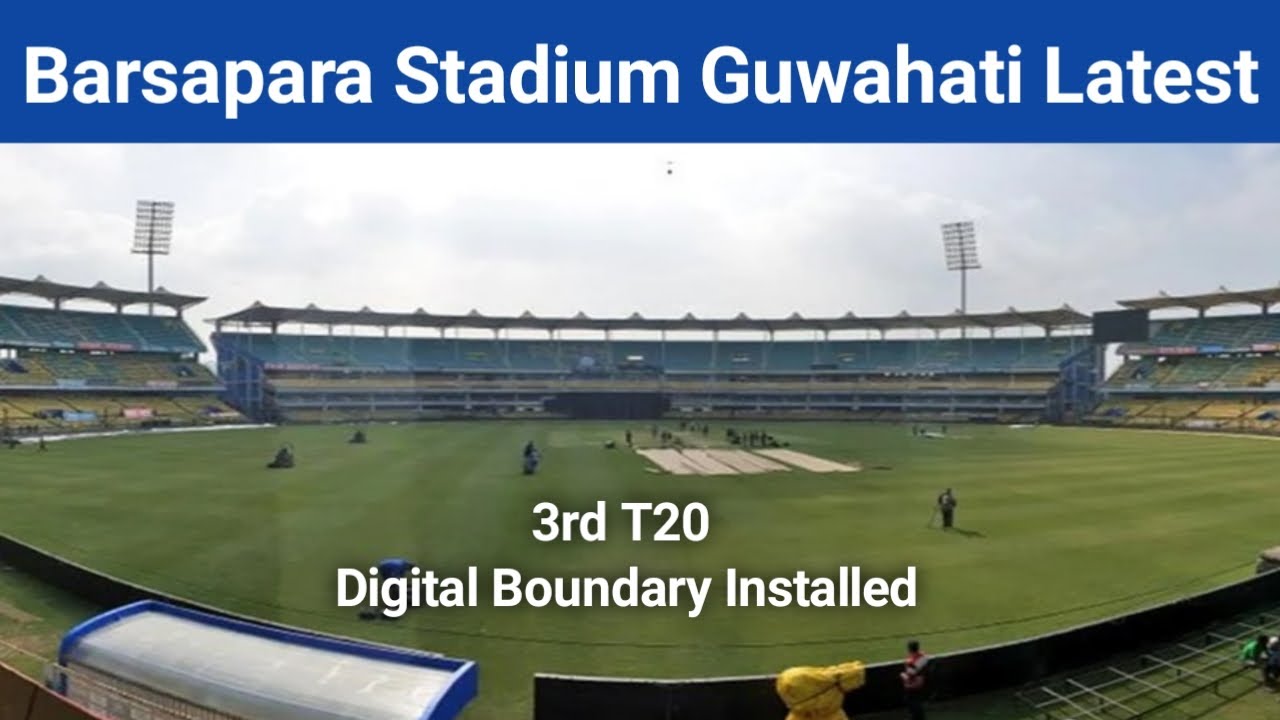 Barsapara Cricket Stadium Guwahati Preparations Done | Ind vs Aus 3rd ...