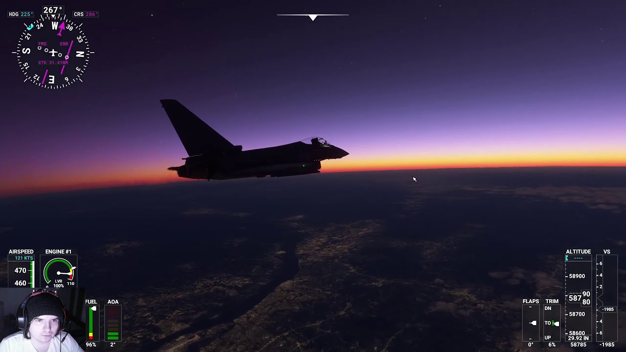 FS2020 EF-2000 EUROFIGHTER TYPHOON Flight Simulator 2020 (microsoft ...