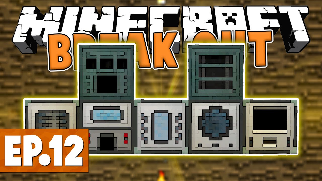 Minecraft Break Out - ALL Doors Unlocked! #12 [Modded Challenge Map ...