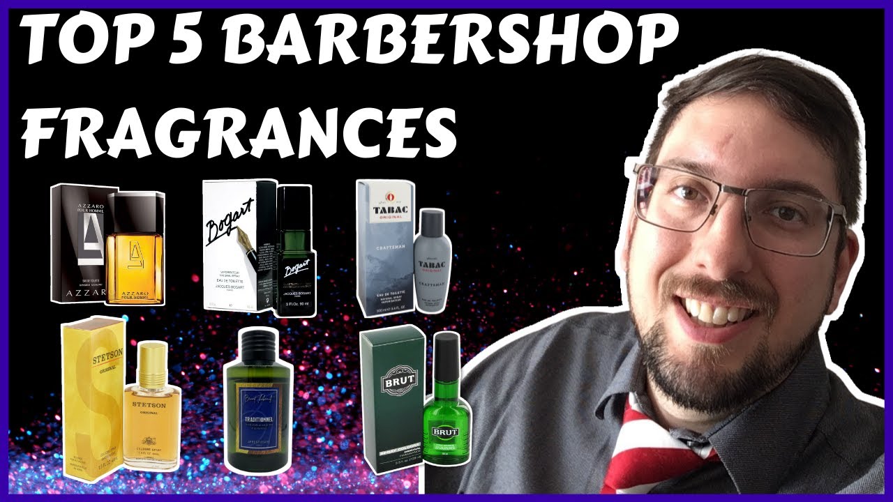 TOP 5 BARBERSHOP FRAGRANCES - YouTube