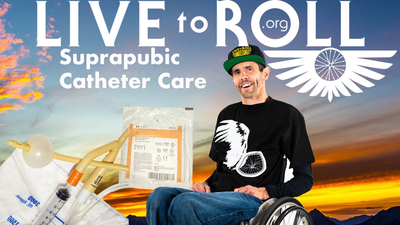 Suprapubic Catheter care and maintenance - YouTube