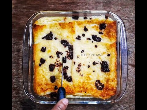 Pudding cake | Bread pudding | Easy chocolate bread pudding - YouTube