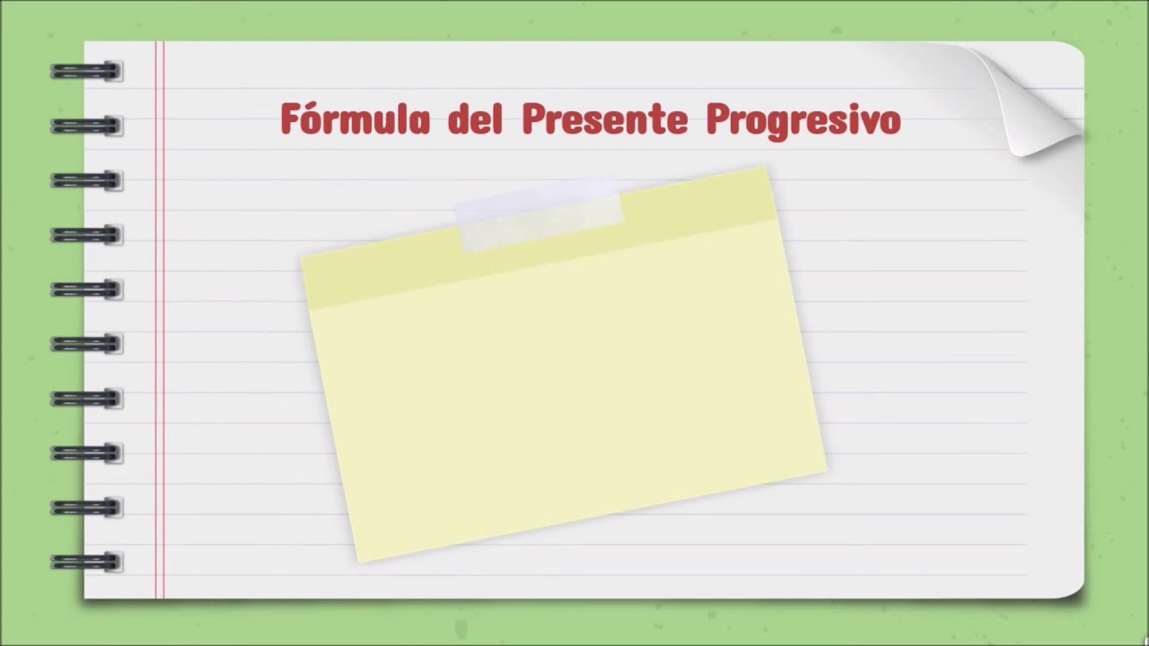 PRESENT PROGRESSIVE TENSE / NEGATIVE FORM / Explicado en Español - YouTube