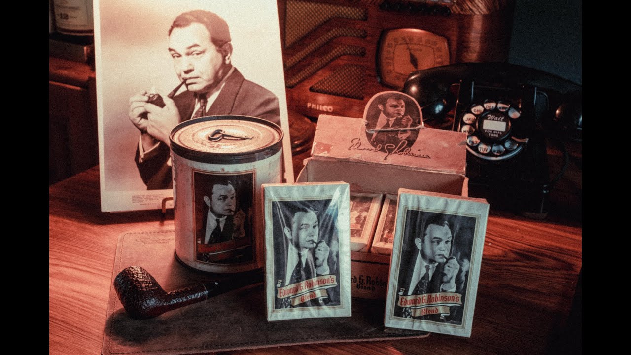Edward G Robinson's Pipe Tobacco Blend (1940s-1950s) - YouTube