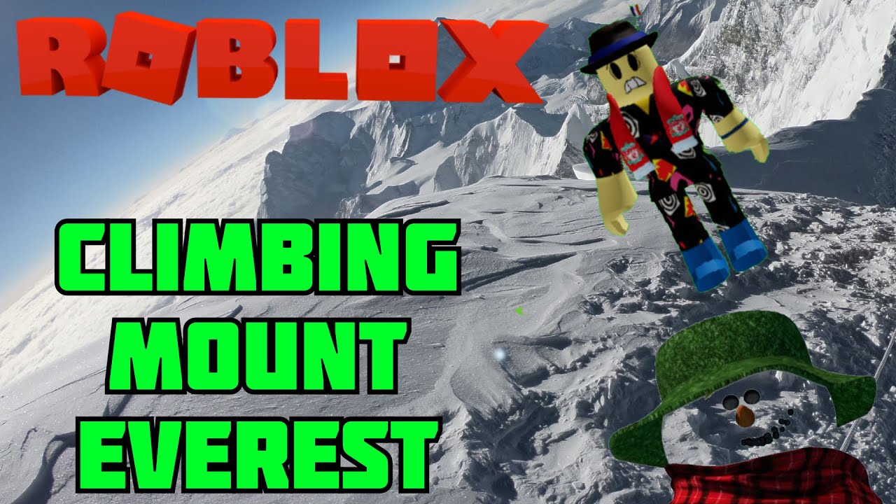 CLIMBING THE TALLEST MOUNTAIN IN ROBLOX... - YouTube