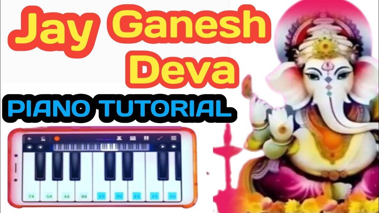 Jay Ganesh Deva | Piano Tutorial | Aarti Song | Walkband | hb enter10 | haradhan - YouTube