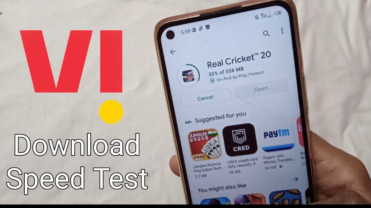 Vi Network Speed Test 2021 || Vi Speed Test 2021 - YouTube