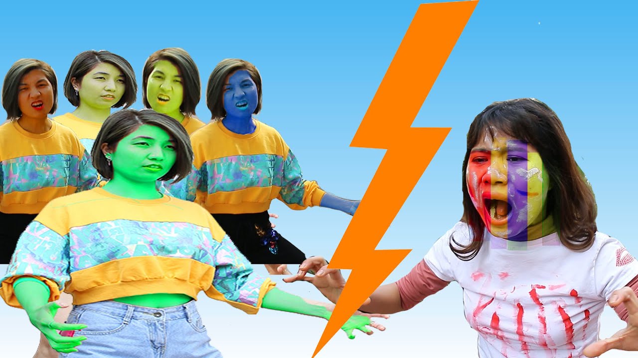 Team She-Hulk vs Team Zombie She-Hulk ️ She-Hulk Color vs Zombie ...