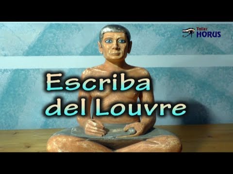 Escriba del Louvre o Escriba Sentado. Egipto - YouTube