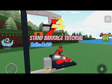 Roblox Build a Boat for Treasure: new stand barrage tutorial 8 (made by destcoil) - YouTube