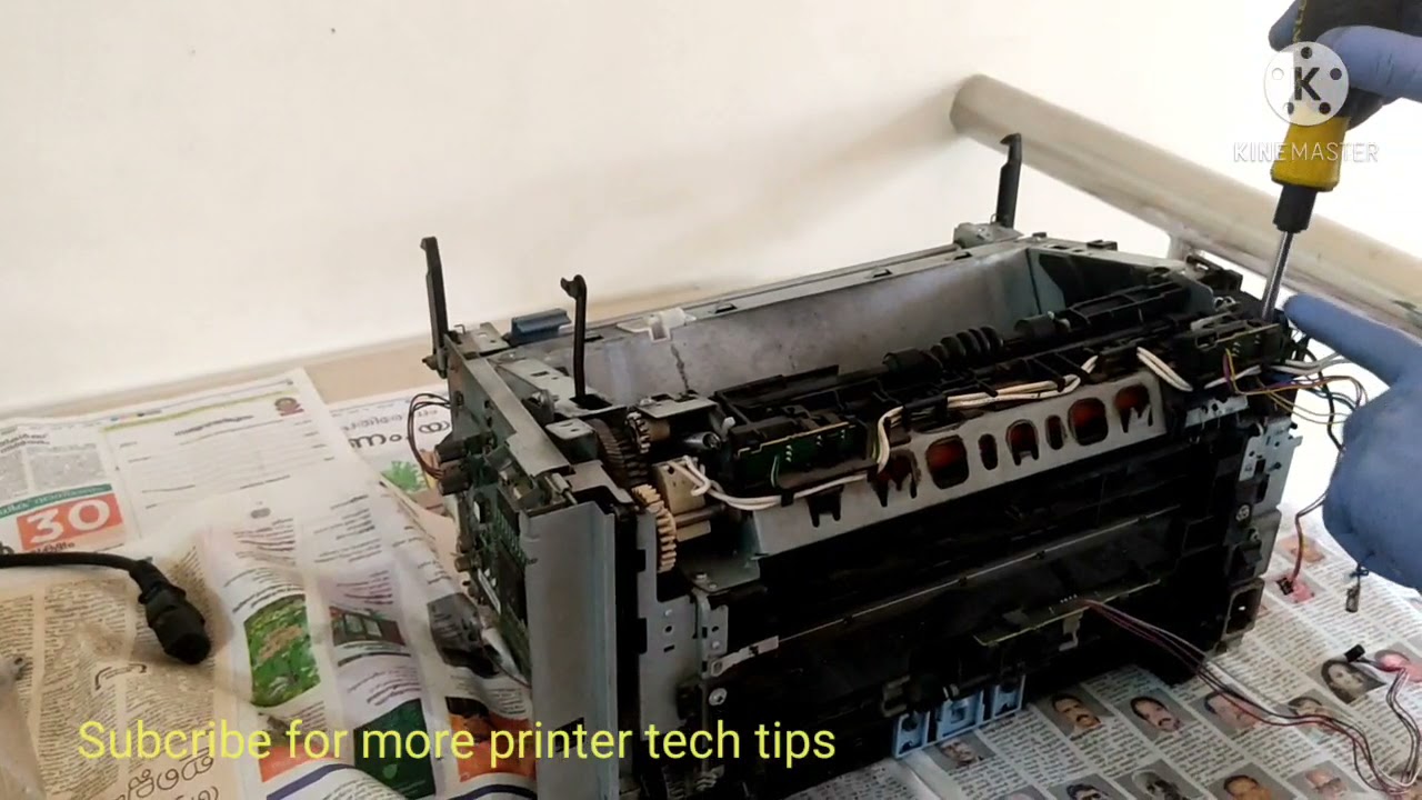 Hp M1005/1020 Fuser Assembly Repair - YouTube