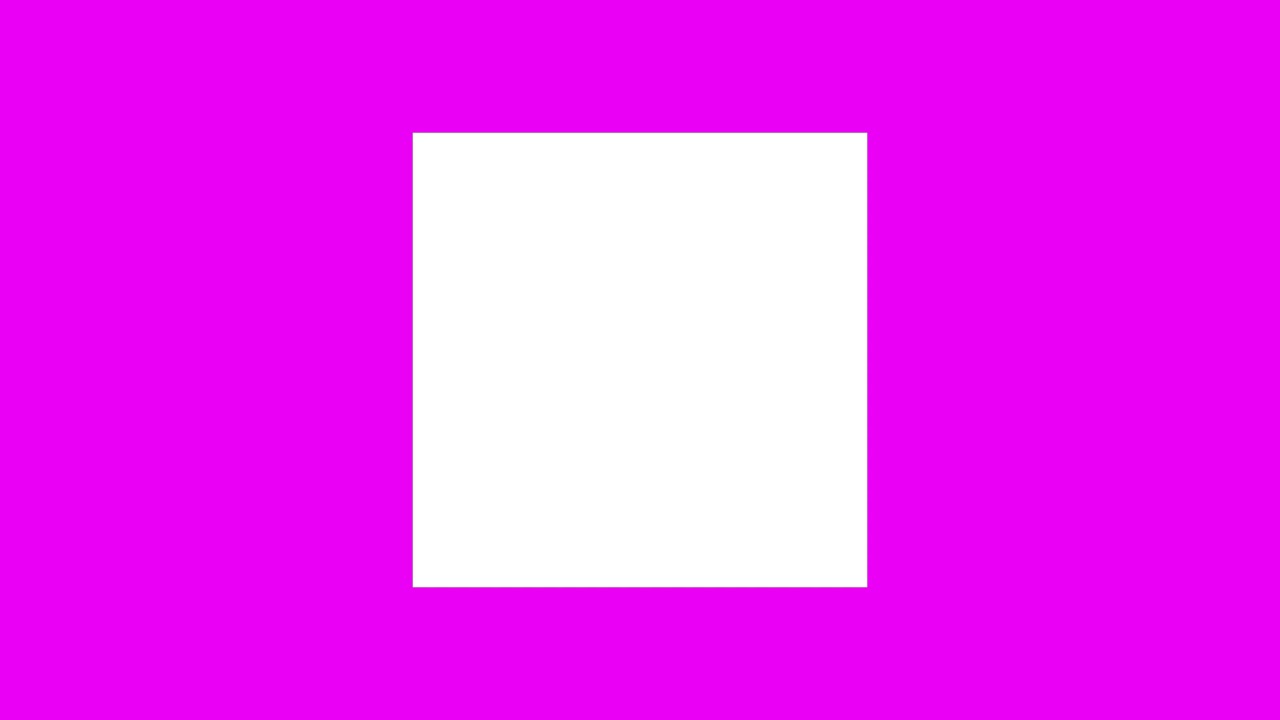 White Square Magenta Background Scale Up - YouTube