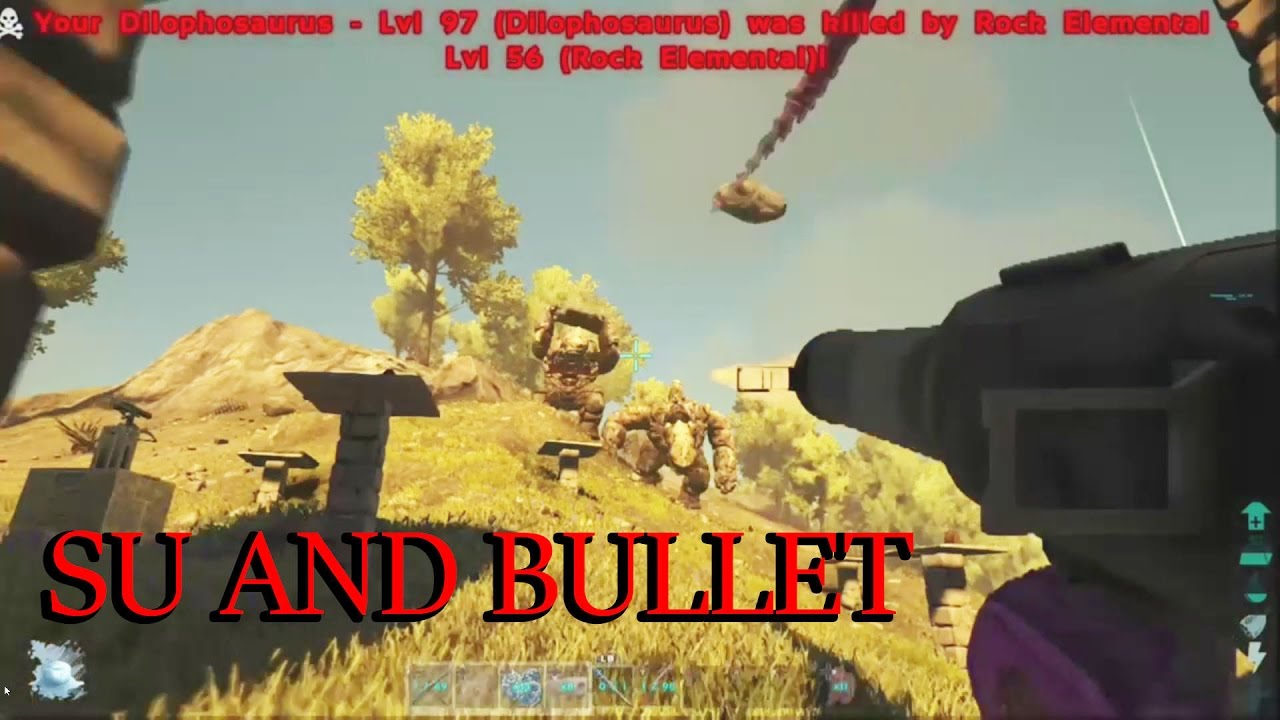 Ark Survival Evolved: "SU And Bullet" Raid And Defence - YouTube