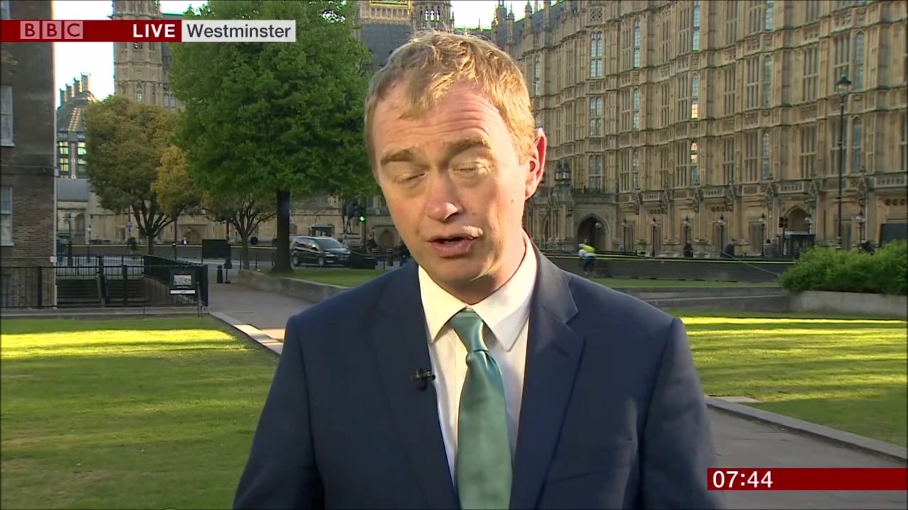 Tim Farron (Lib Dems) morning news compilation, 19 Apr 2017 - YouTube