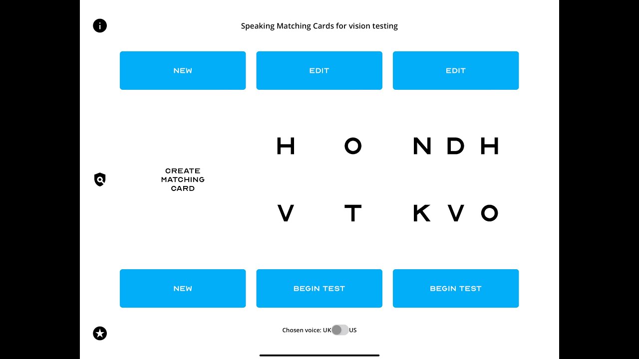 Visual Acuity Voice App - YouTube